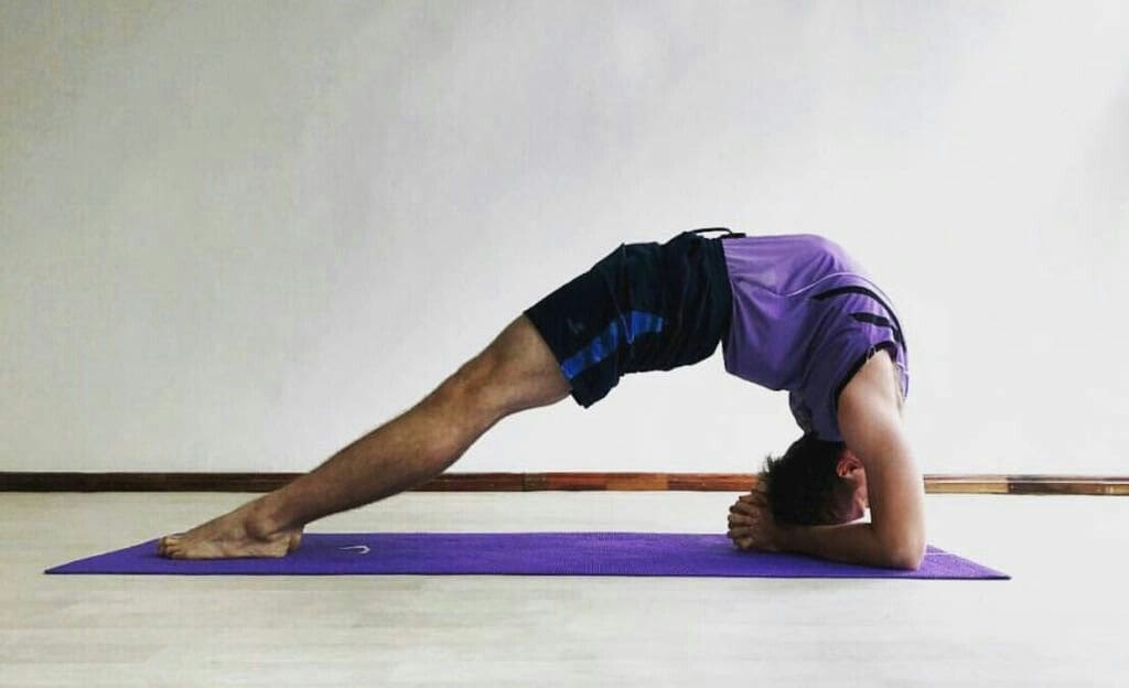 Inverted Staff the Dwi Pada Viparita Dandasana द्वि पाद विपरीत दण्डासन