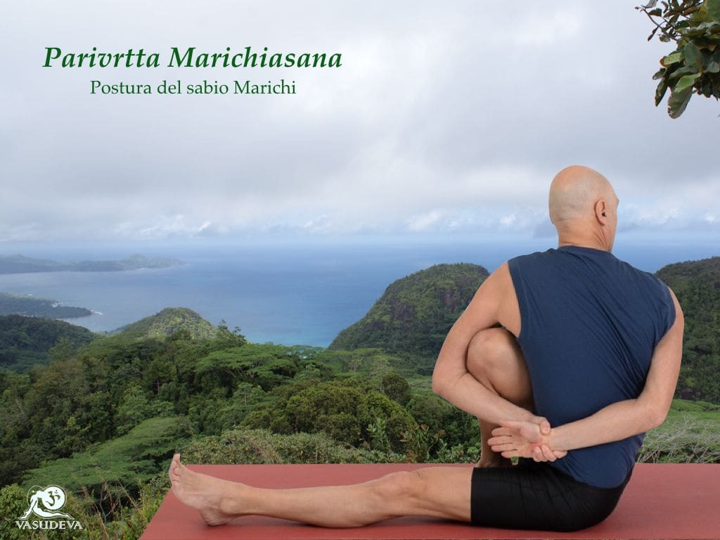 Marichi's Pose - Marichyasana मरीच्यासन Yoga Asana Collection